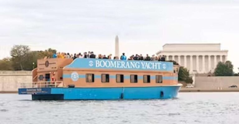 Washington, DC: Sightseeing Cruise on the Potomac River - The Highlights of the Tour