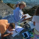 Watercolor workshops on the beach - The Itinerary: What to Expect