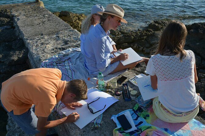Watercolor workshops on the beach - The Itinerary: What to Expect