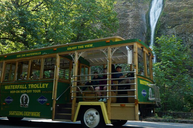 Waterfall Hop-On Hop-Off Trolley Tour Multnomah Falls Day Pass - What Travelers Love and Not