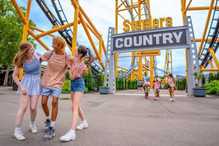 West Mifflin, PA: Kennywood Park Entry Ticket - The Rides and Attractions