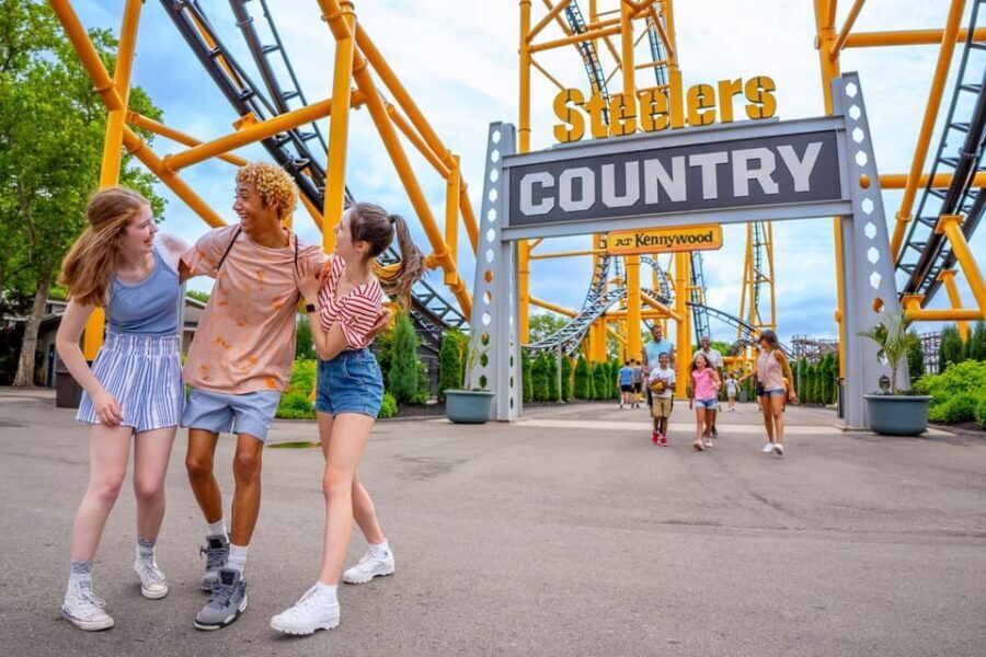 West Mifflin, PA: Kennywood Park Entry Ticket - The Rides and Attractions
