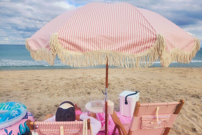 West Palm Beach Day: Umbrella, Chairs, Yeti, JBL Speaker, Towels+ - The Sum Up