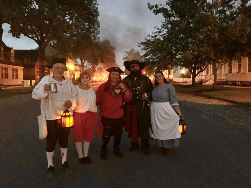 Williamsburg: Haunted Ghosts, Witches, and Pirates Tour - Style and Pace