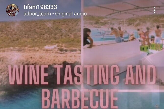 Wine tasting on-board the Demetris Chara BBQboat BlueLagoon tours - The Itinerary Breakdown in Detail