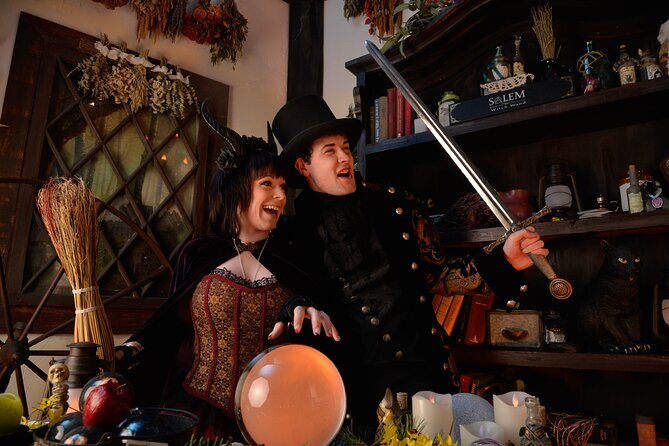 Witch Costume Photo Shoot - Witch Cottage theatrical set - The Value and Practical Details