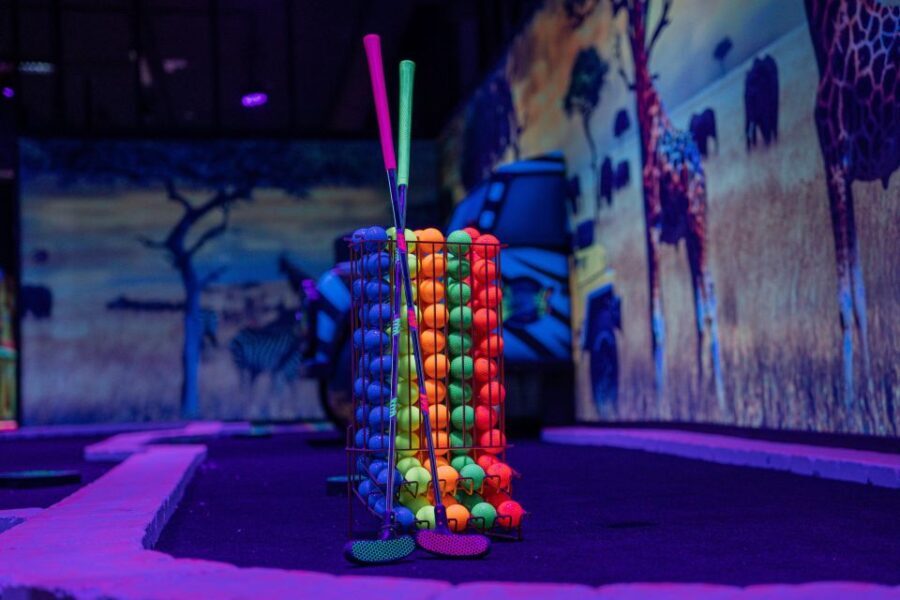 Woop! Glow golf: Ljubljana Btc City - What You Can Expect During the Game