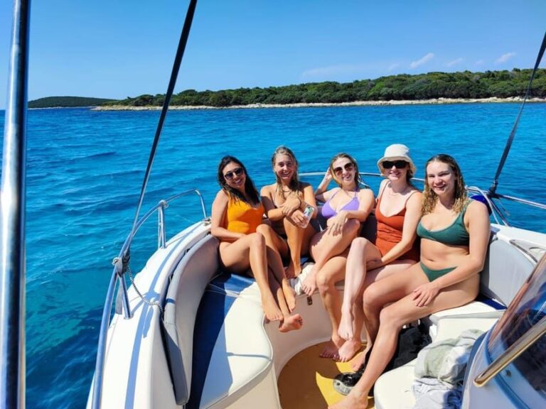 Zadar: Speedboat Tour to 3 Islands with Refreshing Drinks - The Itinerary: Step-by-Step