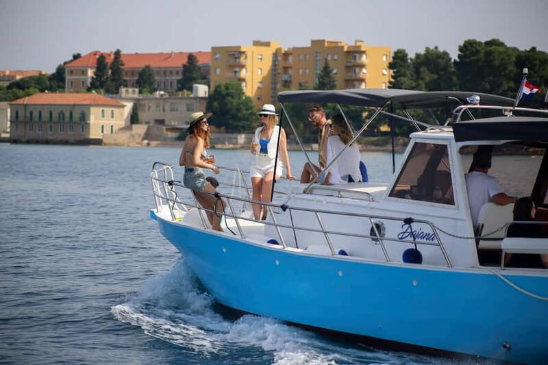 Zadar: Vintage Boat Cruise to Ugljan, Oljak & Galevac - The Experience on the Boat Itself