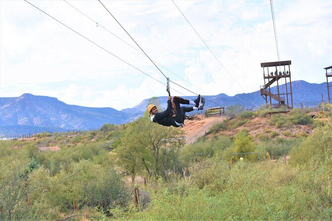 Zip Line Tour at Out of Africa Wildlife Park in Sedona,Camp Verde - The Itinerary: What to Expect