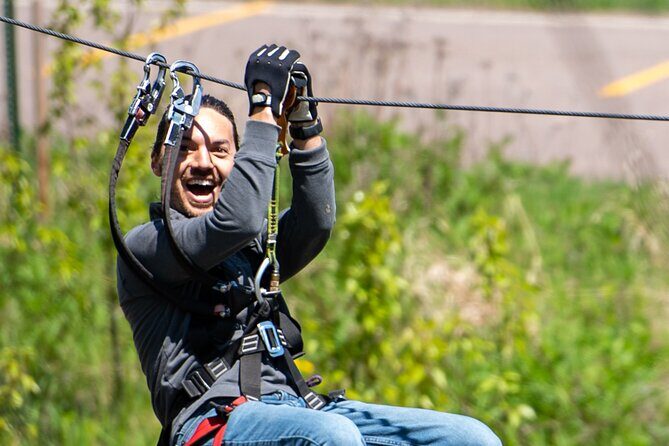 Zipline and Climb in a Forest on Lake Superior's North Shore - Who Would Love This?