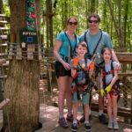 Ziplining and Climbing at The Adventure Park at Virginia Aquarium - The Ziplines and Trails