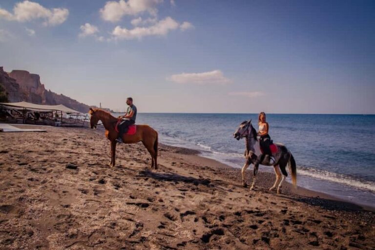 2-Hour Morning Horse Ride with Professional Photos - Exploring Santorini on Horseback: What You Can Expect