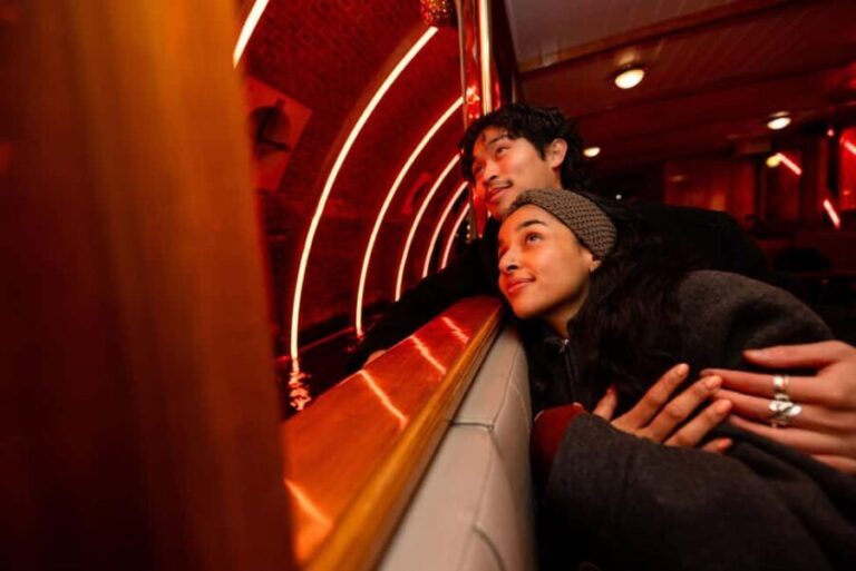 Amsterdam: Light Festival Heated Cruise w/ Hot Drinks & Bite - The Itinerary & What to Expect