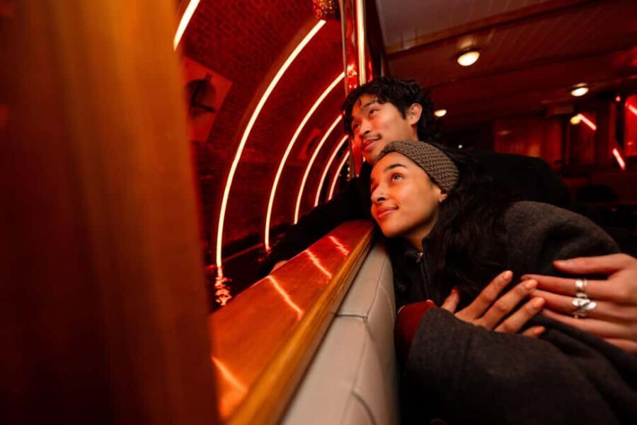 Amsterdam: Light Festival Heated Cruise w/ Hot Drinks & Bite - The Itinerary & What to Expect