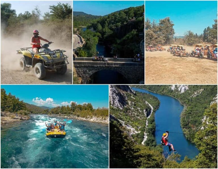 Antalya/Side: Quad, Buggy, Rafting & Zipline Tour with Lunch - What Travelers Love—and What to Watch Out For