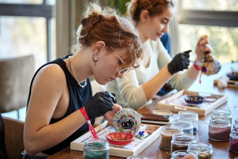 Antalya: Traditional Mosaic Lamp & Candle Holder Workshop - An In-Depth Look at the Antalya Mosaic Workshop