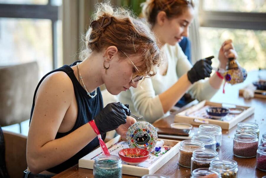 Antalya: Traditional Mosaic Lamp & Candle Holder Workshop - An In-Depth Look at the Antalya Mosaic Workshop
