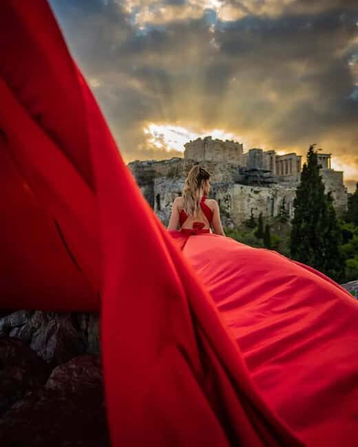 Athens Flying Dress Official Photoshoot - Detailed Breakdown of the Experience