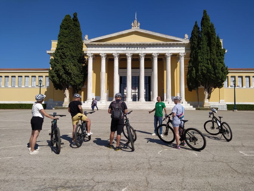 Athens: Scenic e-Bike Tour in Historical Center - Detailed Breakdown of the Itinerary