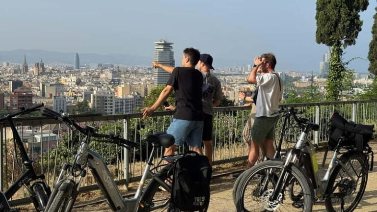 Barcelona: Montjuïc e-bike Adventure with Views and Castle - A Deep Dive into the Montjuïc E-bike Experience