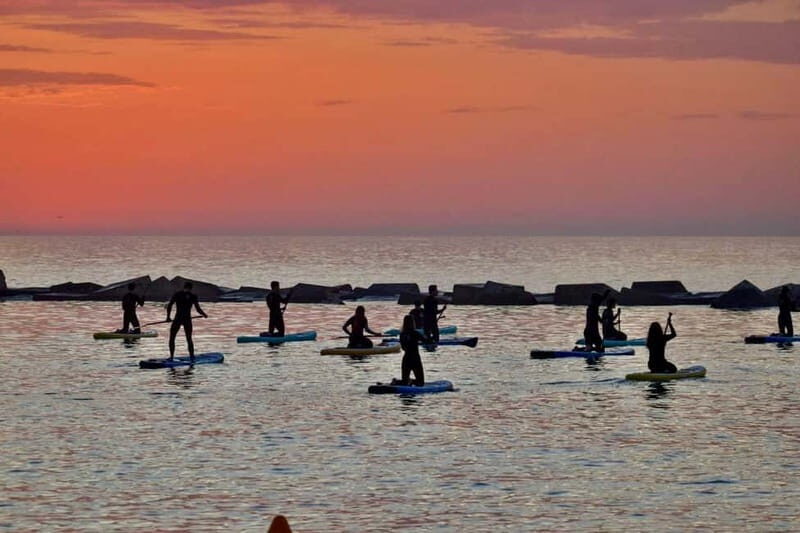 Barcelona: Paddleboarding at Sunrise. Includes: instructor, photos, equipment - The Itinerary and What to Expect