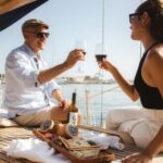 Barcelona: Sail trip with Wine&Cheese tasting and open bar - The itinerary in detail