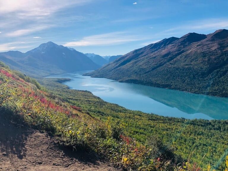 Beautiful nature around Anchorage Waterfall, Lake, Mountains - The Itinerary: Exploring Anchorage’s Natural Highlights