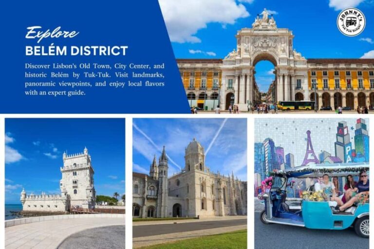 Belem Tower Tuk Tuk Tour Lisbon Old Town, City Center, Belém - FAQ