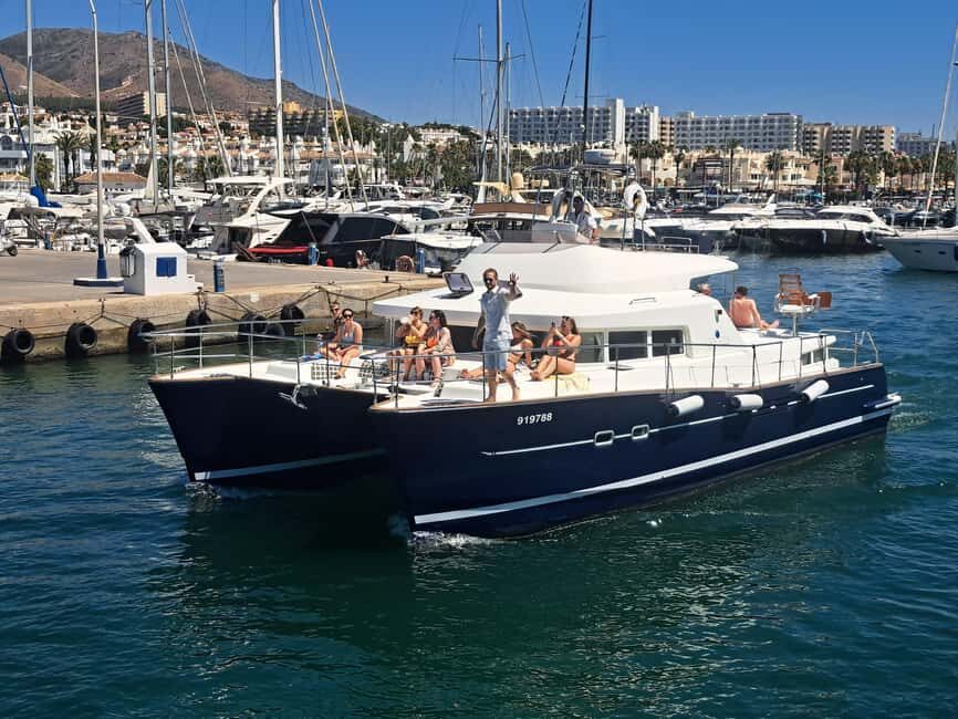 Benalmádena: Catamaran Cruise with Drinks and Swim Stop - The Itinerary & What to Expect
