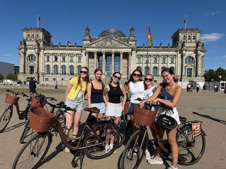 Berlin: 3.5-hour bike tour  A journey through time in the capital - What’s Included and What’s Not