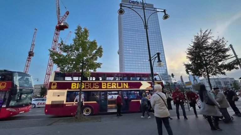 Berlin: Lights Festival Open-Top Night Tour with Live Guide - The Sum Up