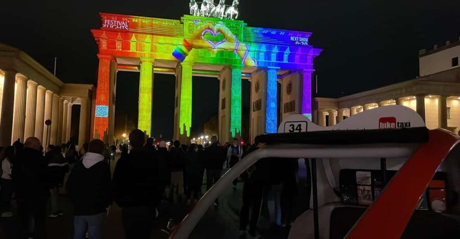 Berlin: taxi-bicycle Tour by Night and Illuminations - What to Expect from Your Berlin Night Tour