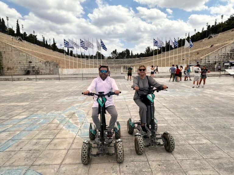 Best of Athens Electric ATV Scouter Tour - A Detailed Look at the Itinerary