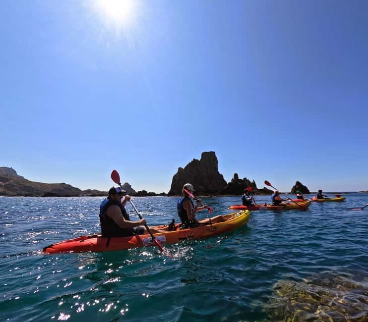 Cabo de Gata: Excursión en Kayak con Snorkel. Fotos Grátis - Itinerary Breakdown: From Shore to Sea