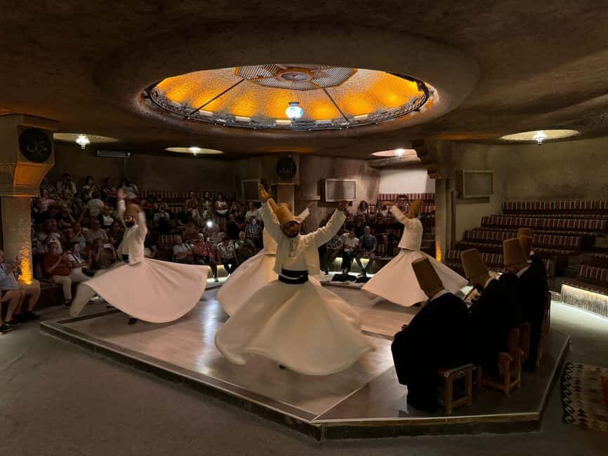 Cappadocia: Whirling Dervishes Sufi Show with Transfer - What Youll Experience