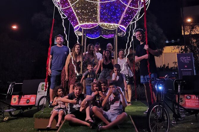 Christmas Lights Rickshaw Tour in Perth - The Itinerary in Detail