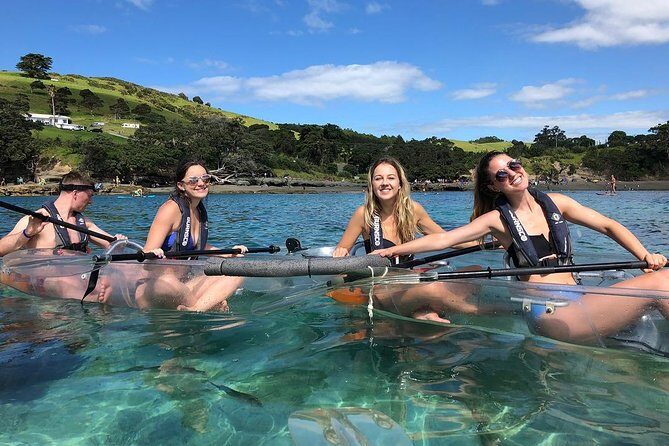 Clearyak hire at Goat Island Marine Reserve - The Itinerary in Detail