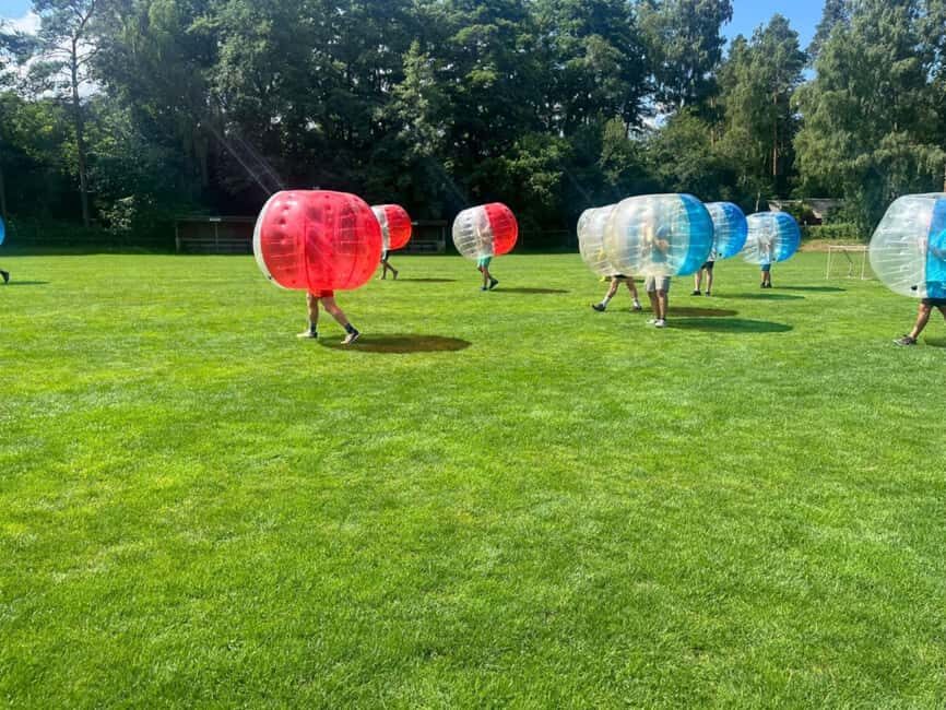 Doksy: Bubbles Football Staré Splavy - A Typical Day in the Bubble