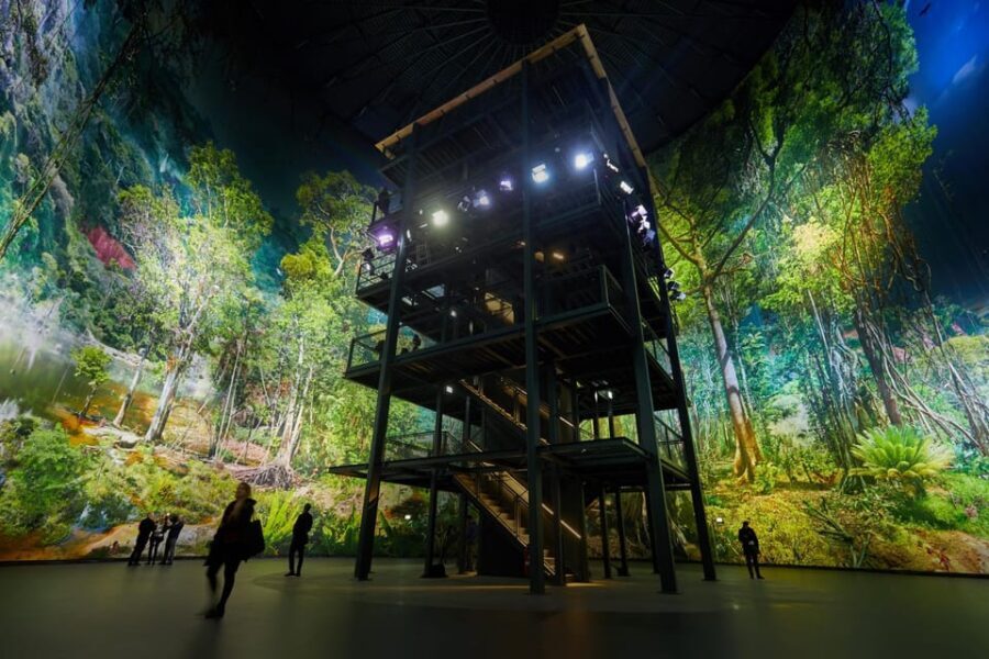 Dresden: 360° Panorama Amazonia Entry Ticket - What to Expect at the Panometer Dresden