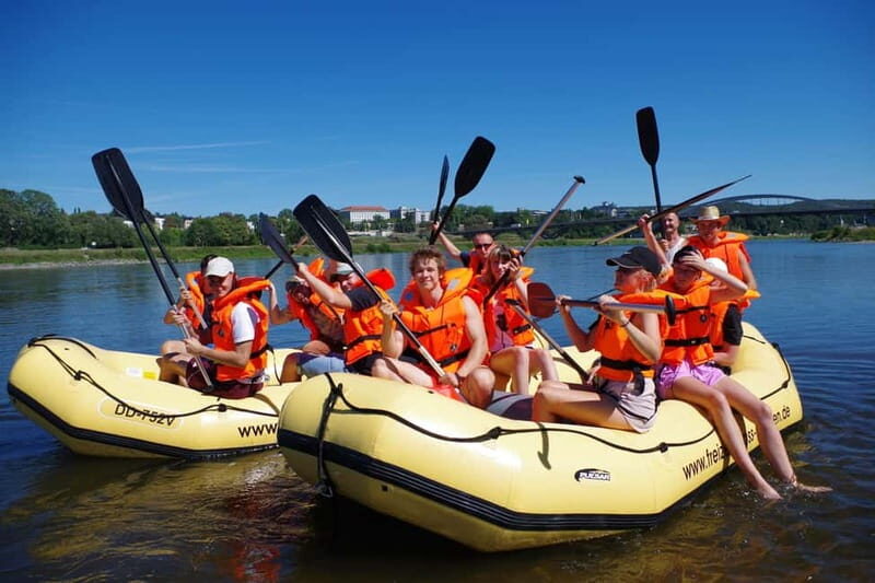 Dresden: Im Schlauchboot von "Blaues Wunder" bis DD-Altstadt - What to Expect During the Tour