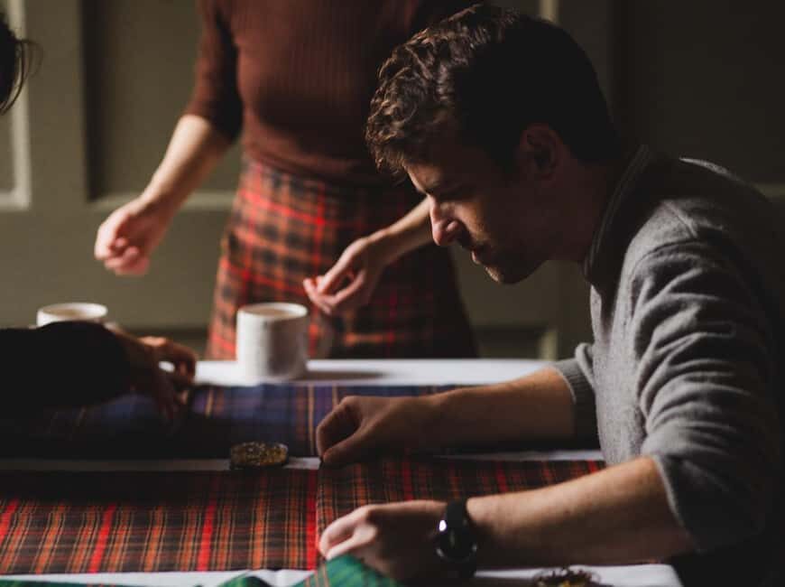 Edinburgh: Tartan Design Workshop with an Artisan Kiltmaker - An In-Depth Look at the Tartan Design Workshop