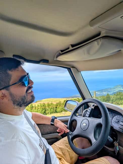 Faial: Private 4WD Half Day Island Tour with Local Guide