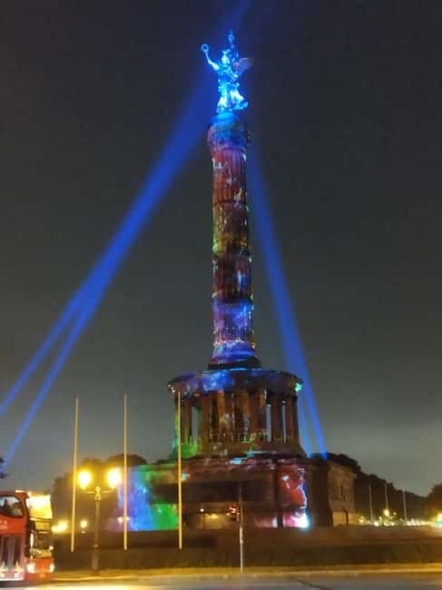 "Festival of lights" Rickshaws Tour Start Brandenburger Tor - Final Reflection