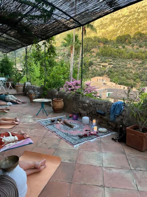 Flow & Frequency in Fornalutx: Yoga / Pilates or Sound Bath - Key Points