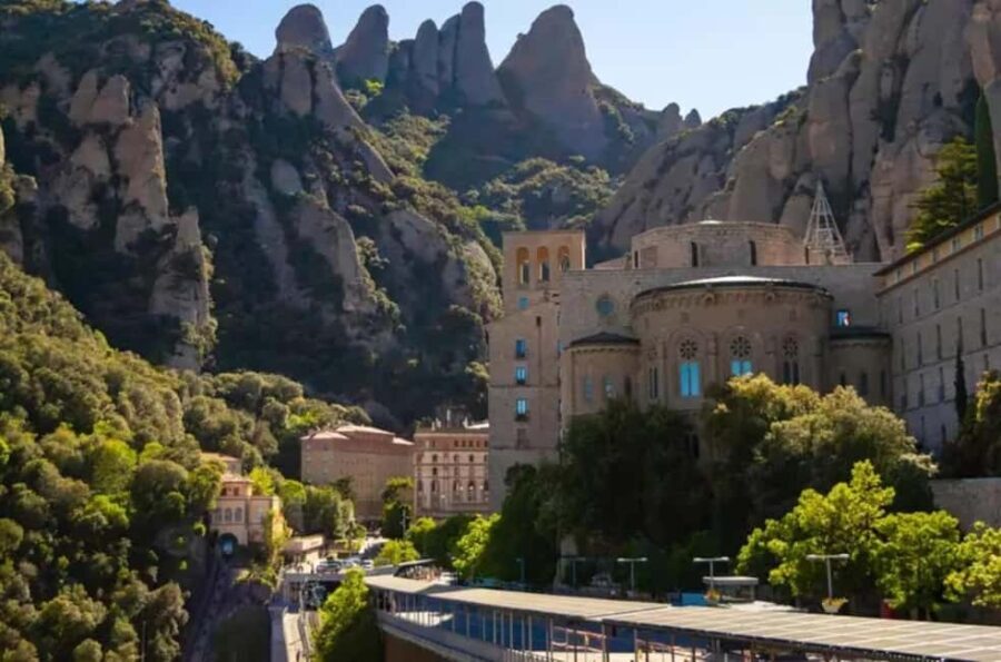 From Barcelona Montserrat, Codorniu Cava Cellars, and Sitges - Transportation and Group Dynamics