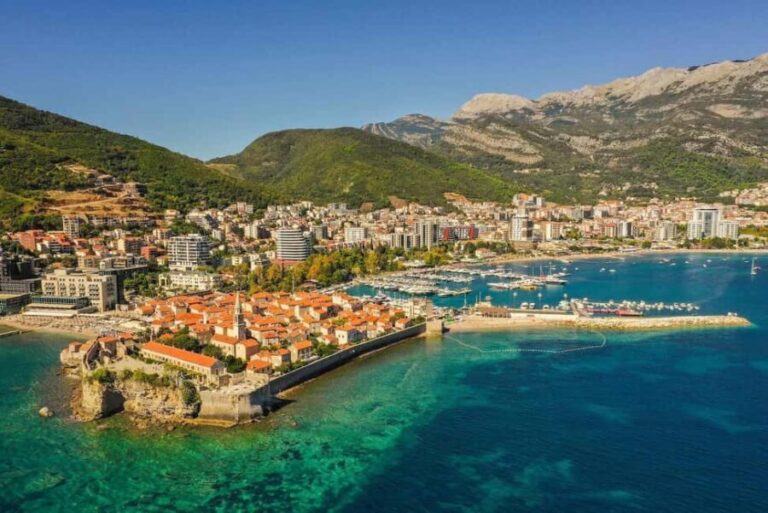 From Budva: Blue Cave, St. Nikole, & Trsteno Beach Boat Tour - Key Points