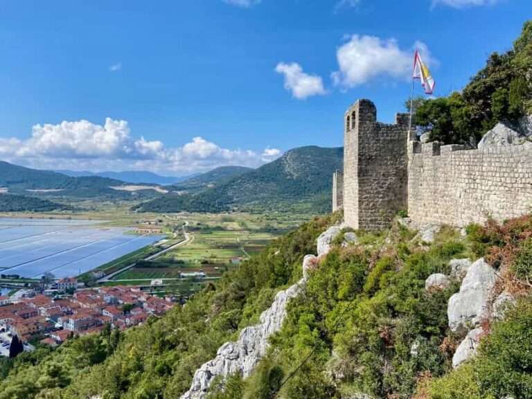 From Dubrovnik: Ston Town, Peljesac & Saltworks Private Tour - Dining, Relaxation, and Authentic Flavors