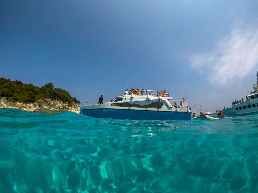 From Lefkimmi: Sivota, Blue Lagoon and Cave with Glassbottom - The Itinerary in Detail