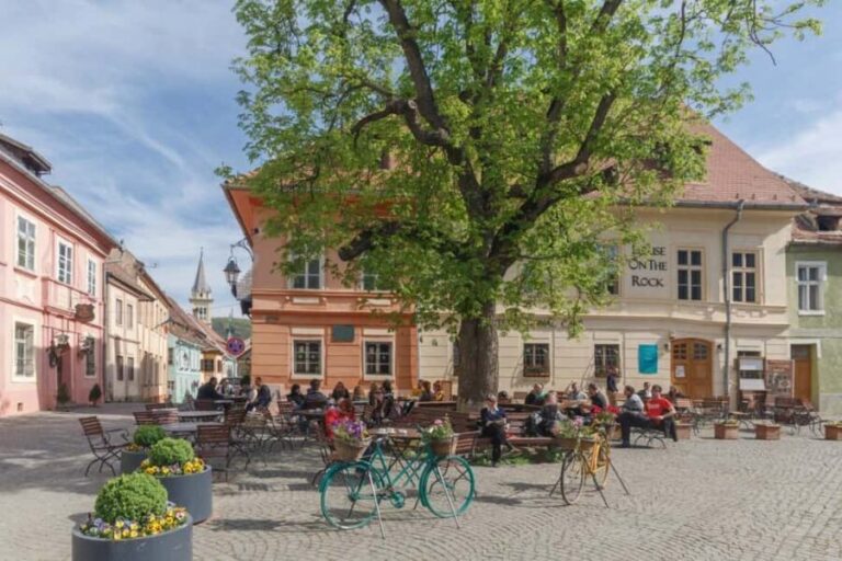 From Sibiu: Blue Line & City Tour Sighisoara - UNESCO - Scenic Journey from Sibiu